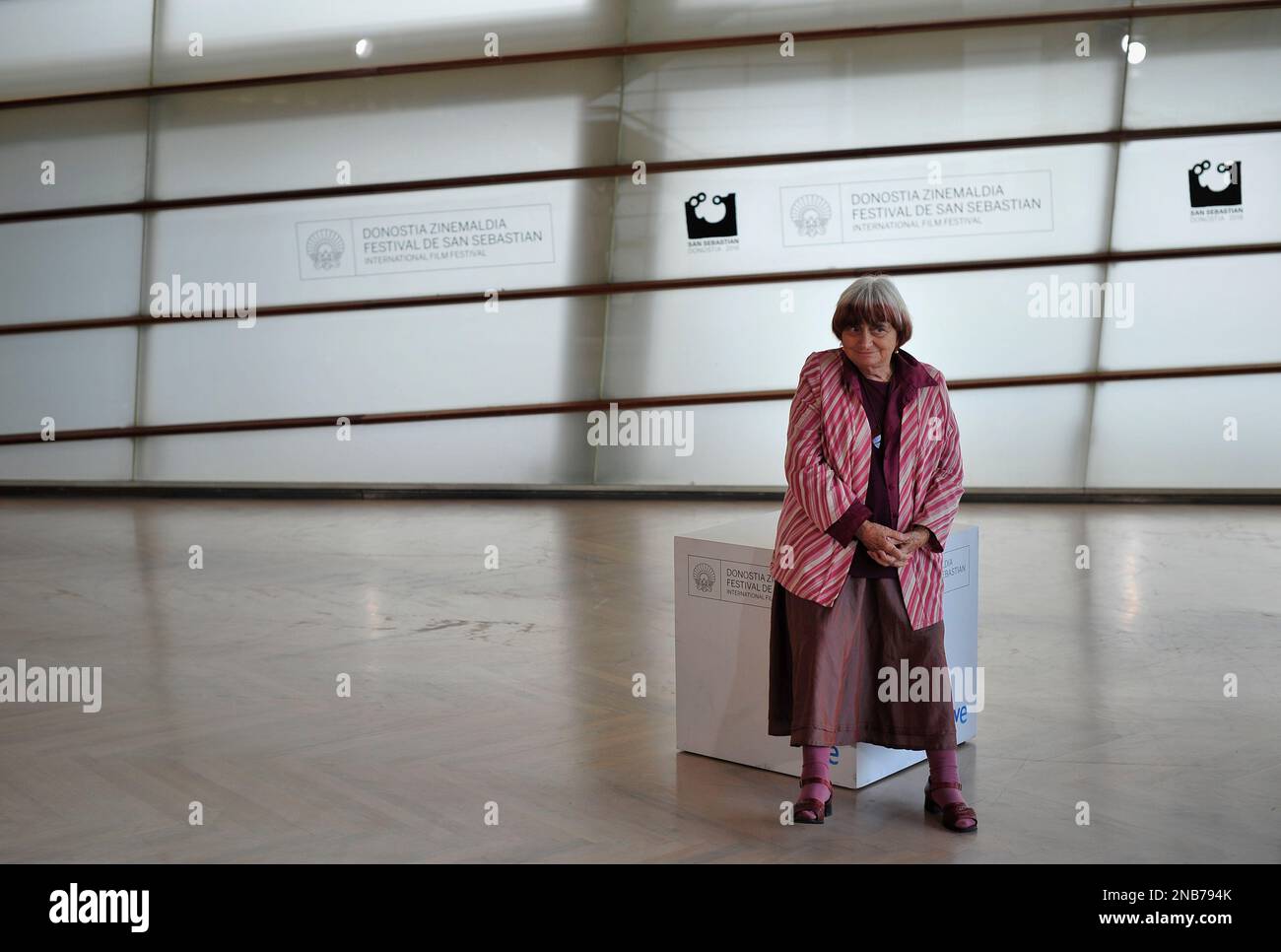 Agnes Varda, from France, widow of French film director, Jacques Demy ...