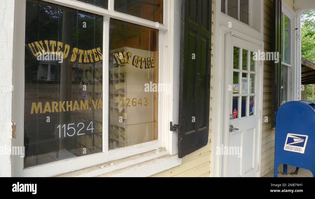 The local post office in Markham, Va., is seen Saturday, Sept. 17, 2011 ...