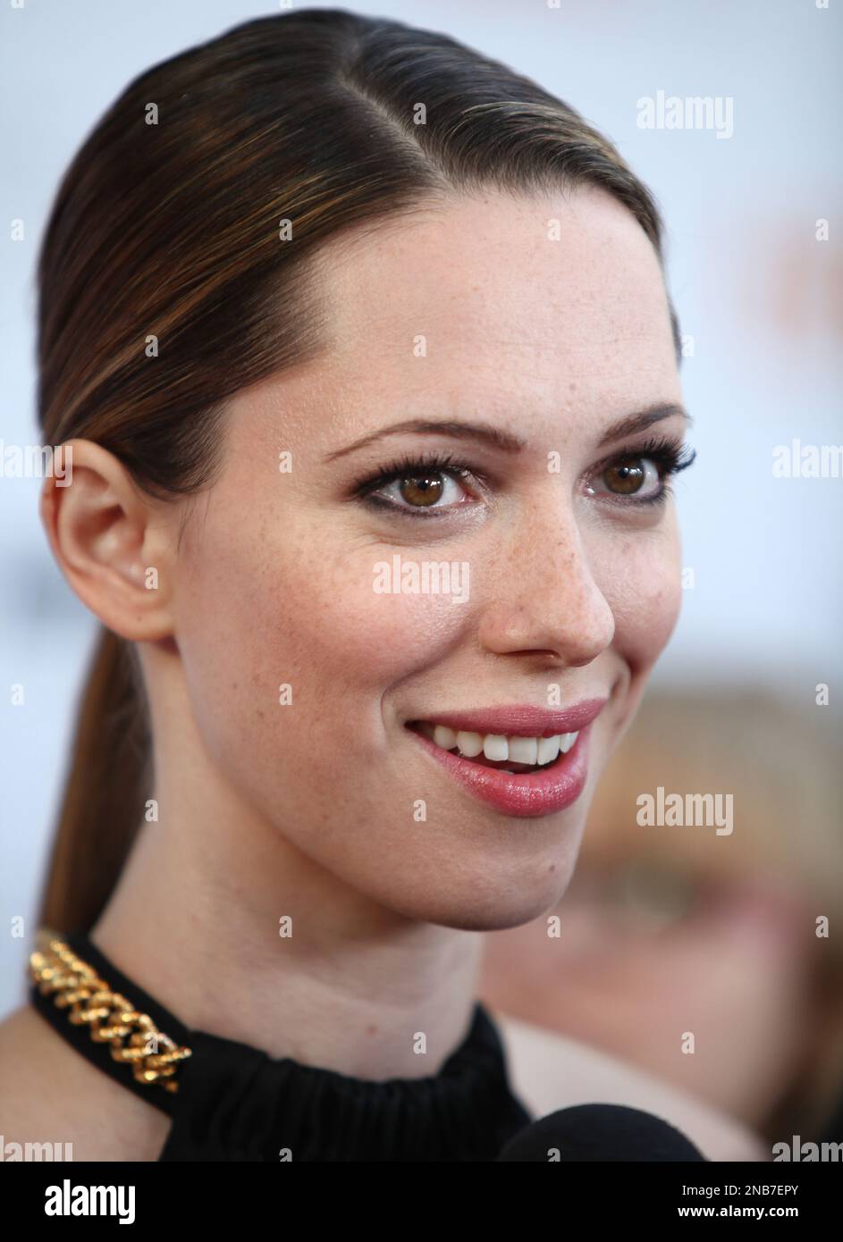 Actress Rebecca Hall arrives for the premiere of the film 'The ...