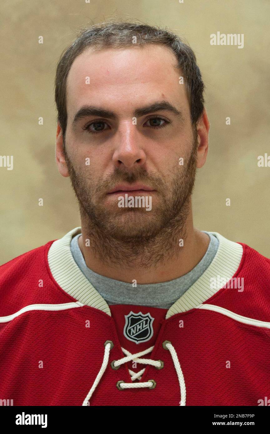 Minnesota Wild NHL hockey player Eric Nystrom shown Friday, Sept. 16 ...