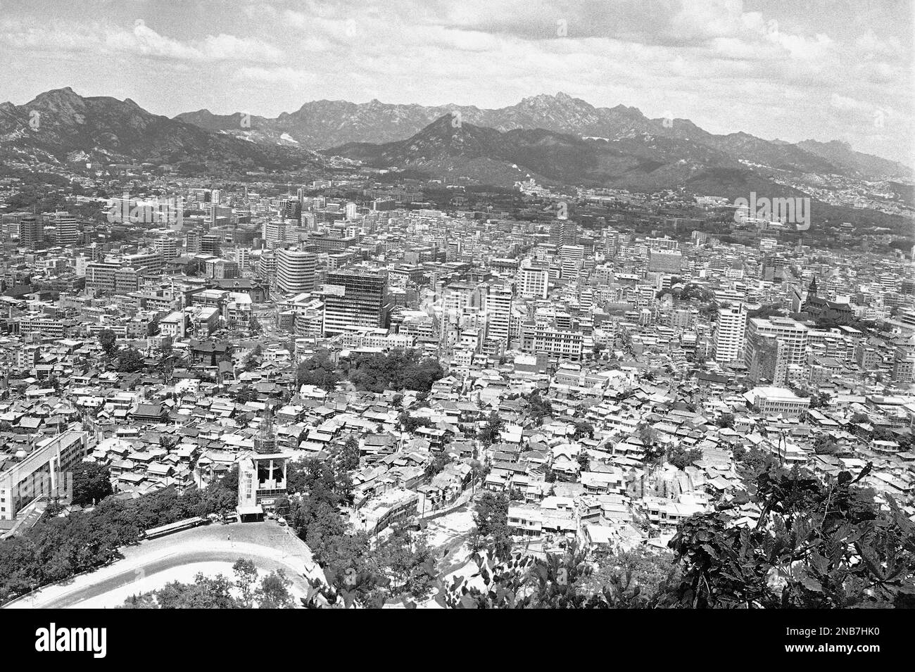 General view of Seoul, Korea on August 7, 1968. (AP Photo/Kim Chon-Kil ...
