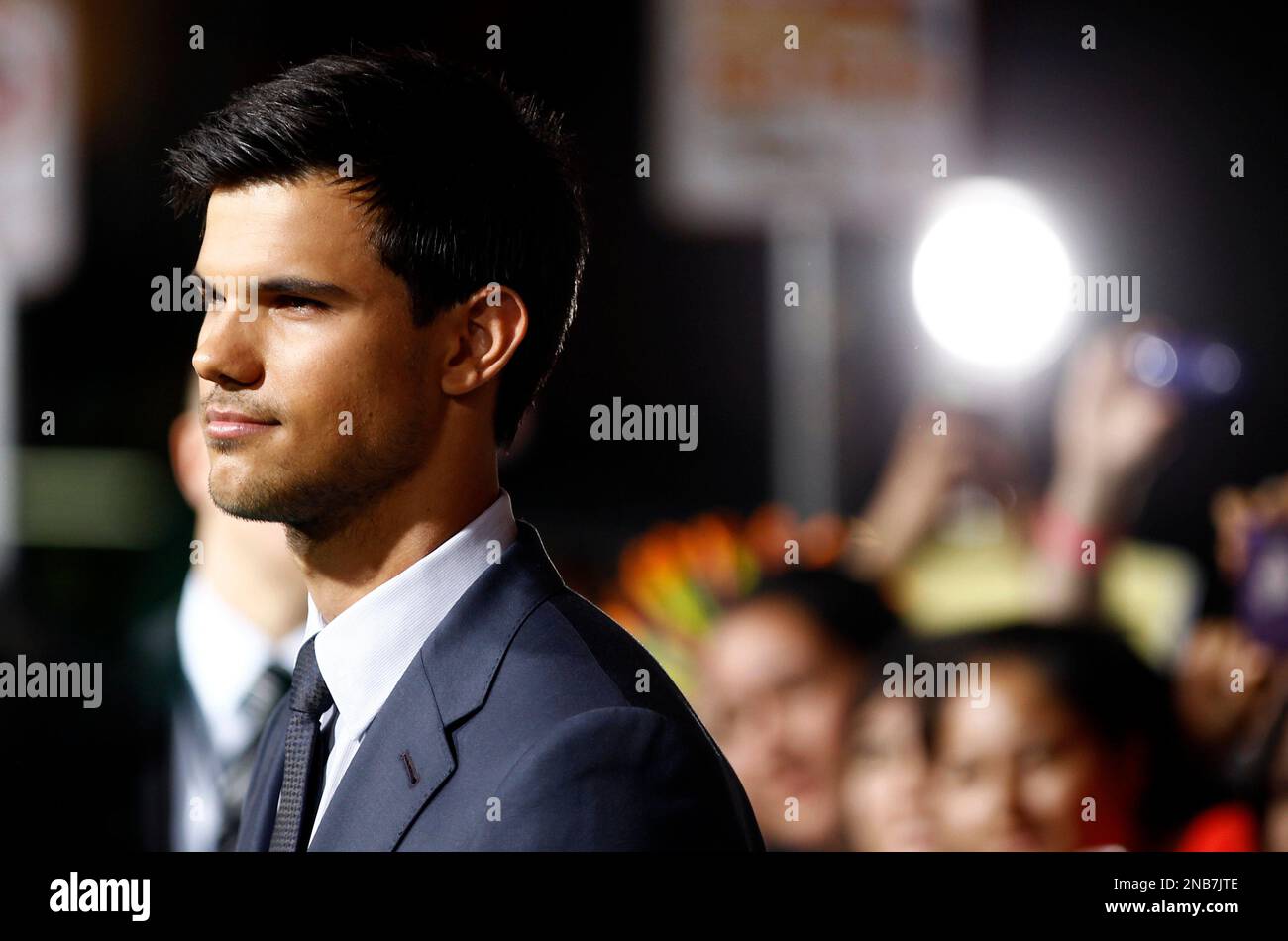 Cast member Taylor Lautner arrives at the premiere of "Abduction" in ...