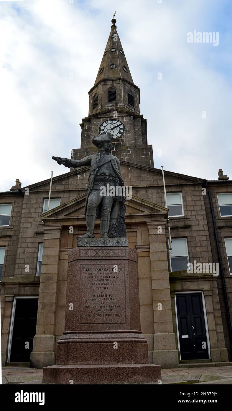 PETERHEAD, SCOTLAND - 11 FEBRUARY 2023: James Francis Edward Keith ...