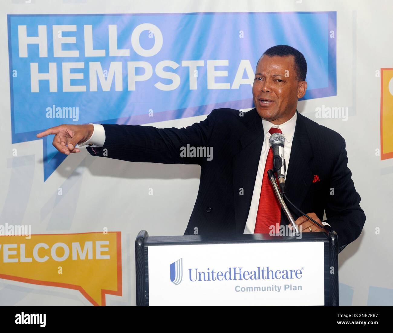 UnitedHealthcare Regional Vice-President Dr. Rodney Armstead speaks at ...