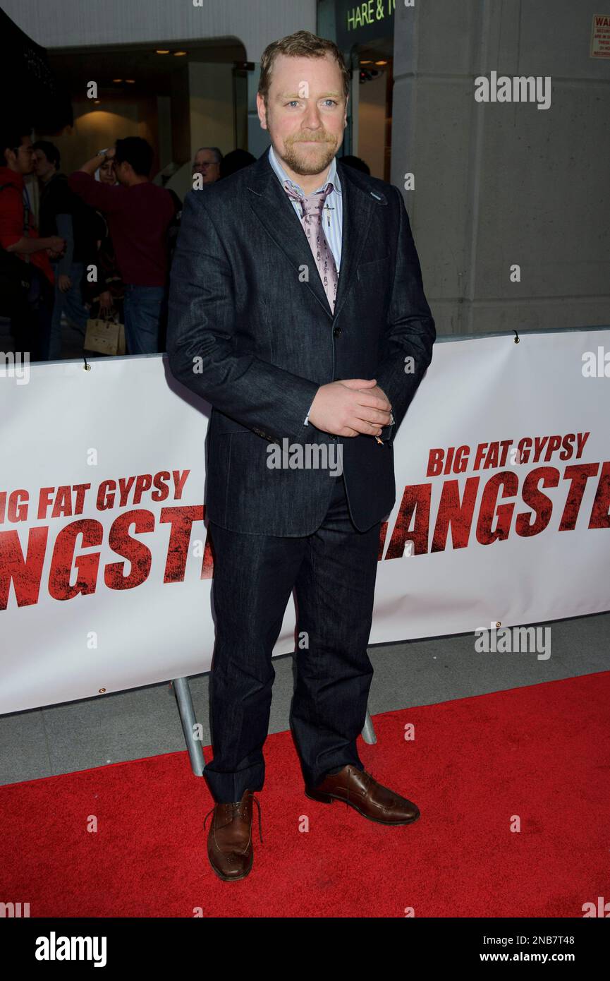 Rufus Hound arrives for the UK premiere of Big Fat Gypsy Gangster at a ...