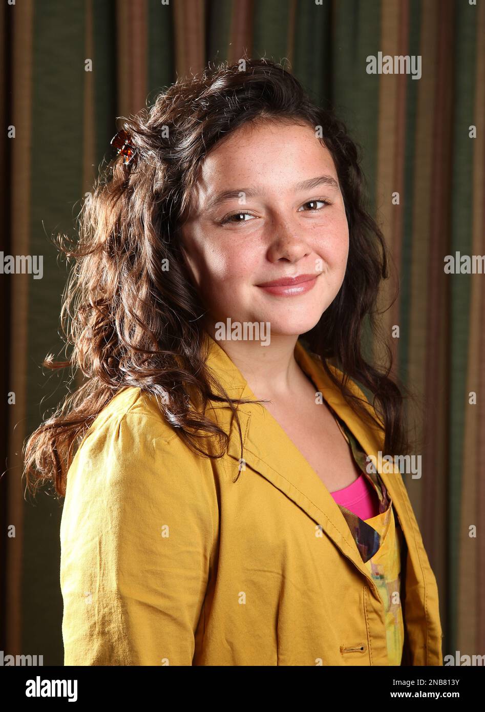 In this Sept. 10, 2011 photo, actress Amara Miller poses for a portrait to promote the film ...