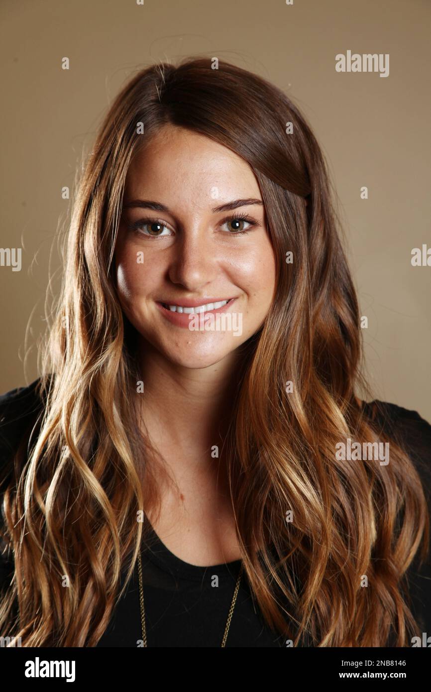In this Sept. 10, 2011 photo, actress Shailene Woodley poses for a ...