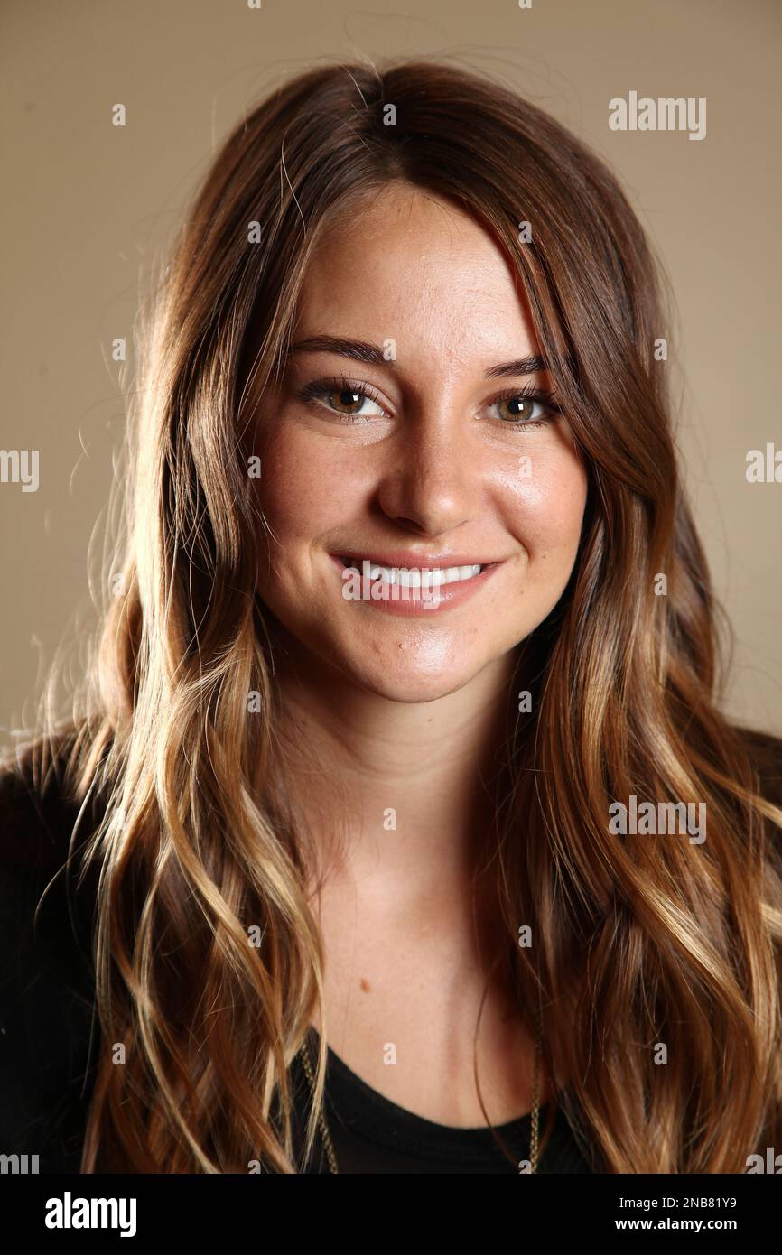 Actress Shailene Woodley poses for a portrait during the 36th Toronto ...