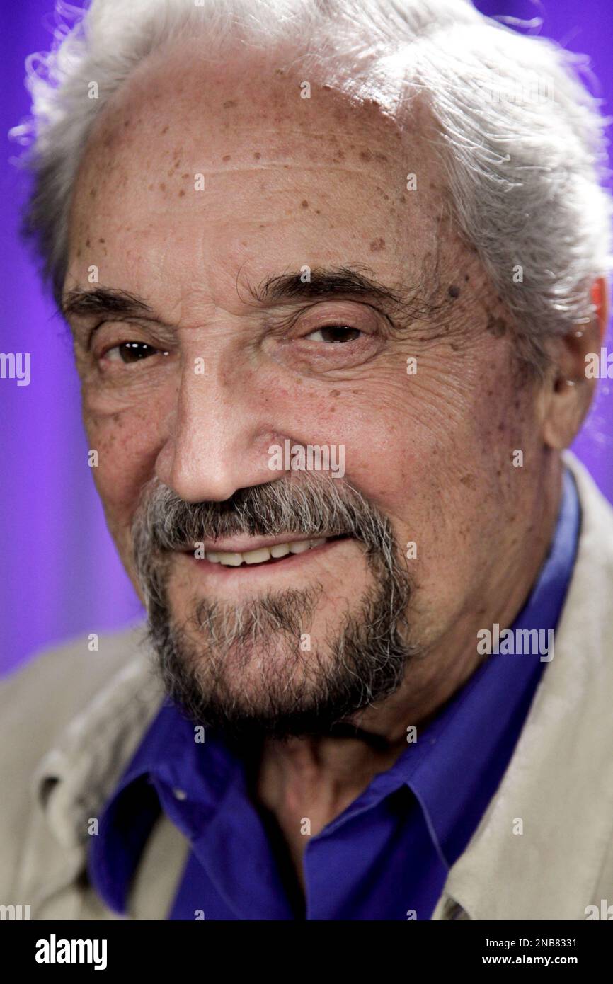 In this photo taken Monday Sept.12,2011 actor Hal Linden talks during ...