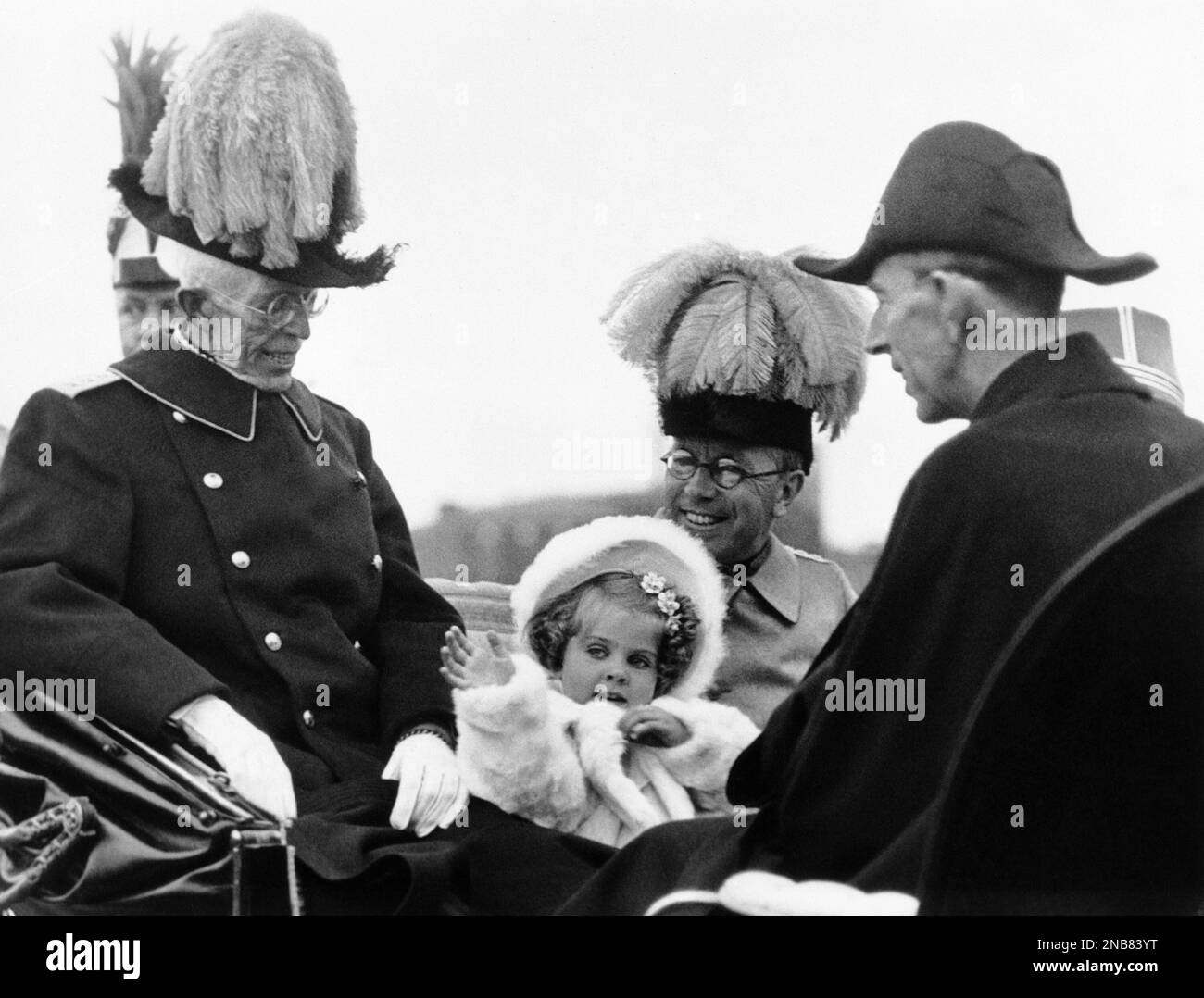 King Gustav V of Sweden was 80 today and the whole country went wild ...