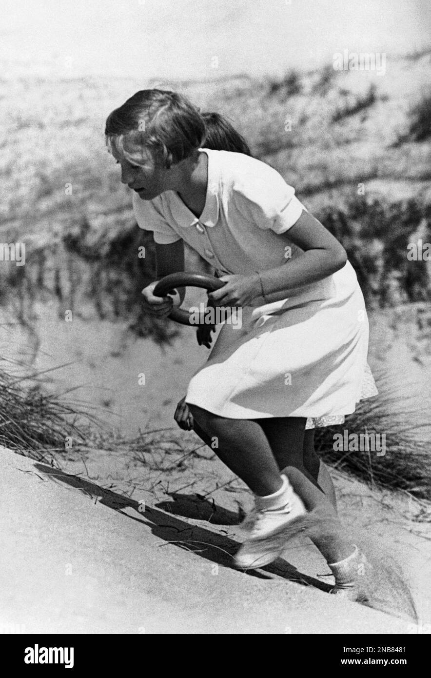 Princess Josephine Charlotte, 11 years old daughter of King Leopold of ...