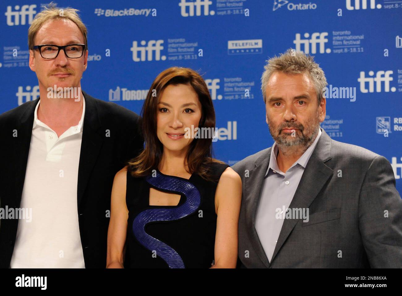 Actors, from left, David Thewlis and Michelle Yeoh and director Luc ...