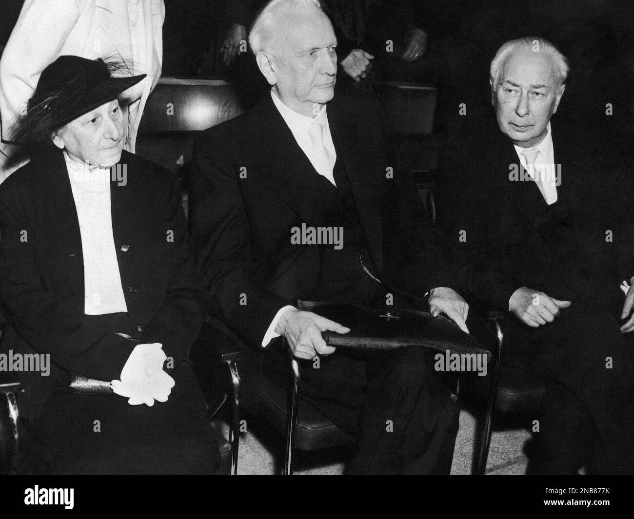 Award winner, German psychiatrist and philosopher Karl Jaspers is ...