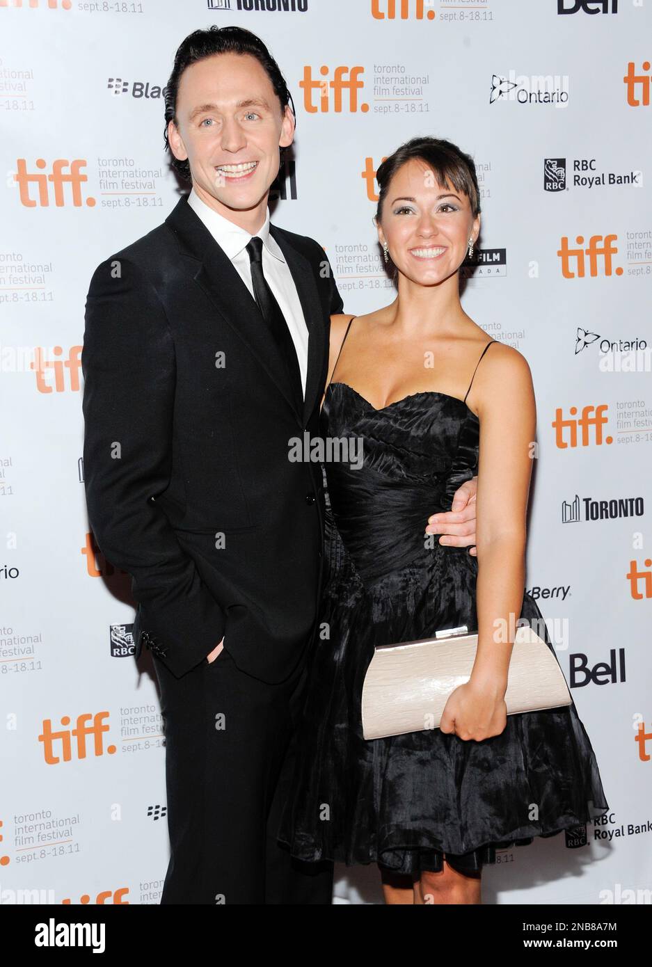 Actor Tom Hiddleston and wife Susannah Fielding attend a gala screening ...