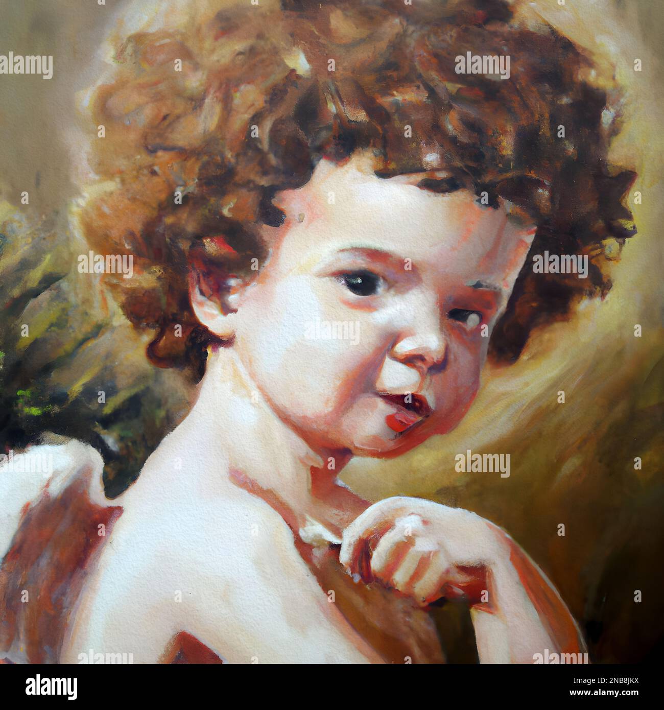 Chubby cheeked baby hi-res stock photography and images - Alamy