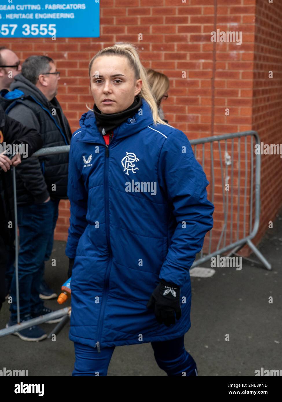 Glasgow, Scotland, UK. February 12th, 2023: The Scottish cup fifth ...