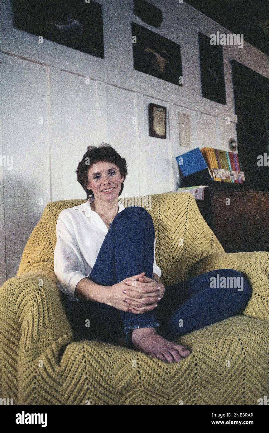 Nicole Baker, former lover of Gary Gilmore, who was executed ten years ago by firing squad, has ...