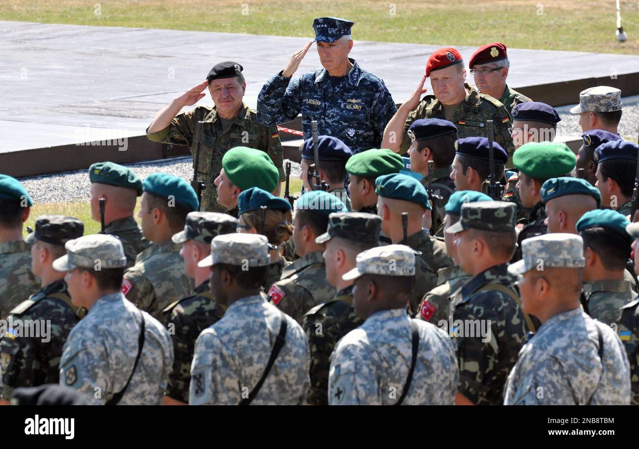 Commander of Allied Joint Force Command Naples Adm. Samuel J. Locklear ...