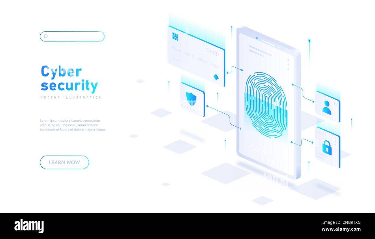 Cyber security concept Stock Vector Image & Art - Alamy