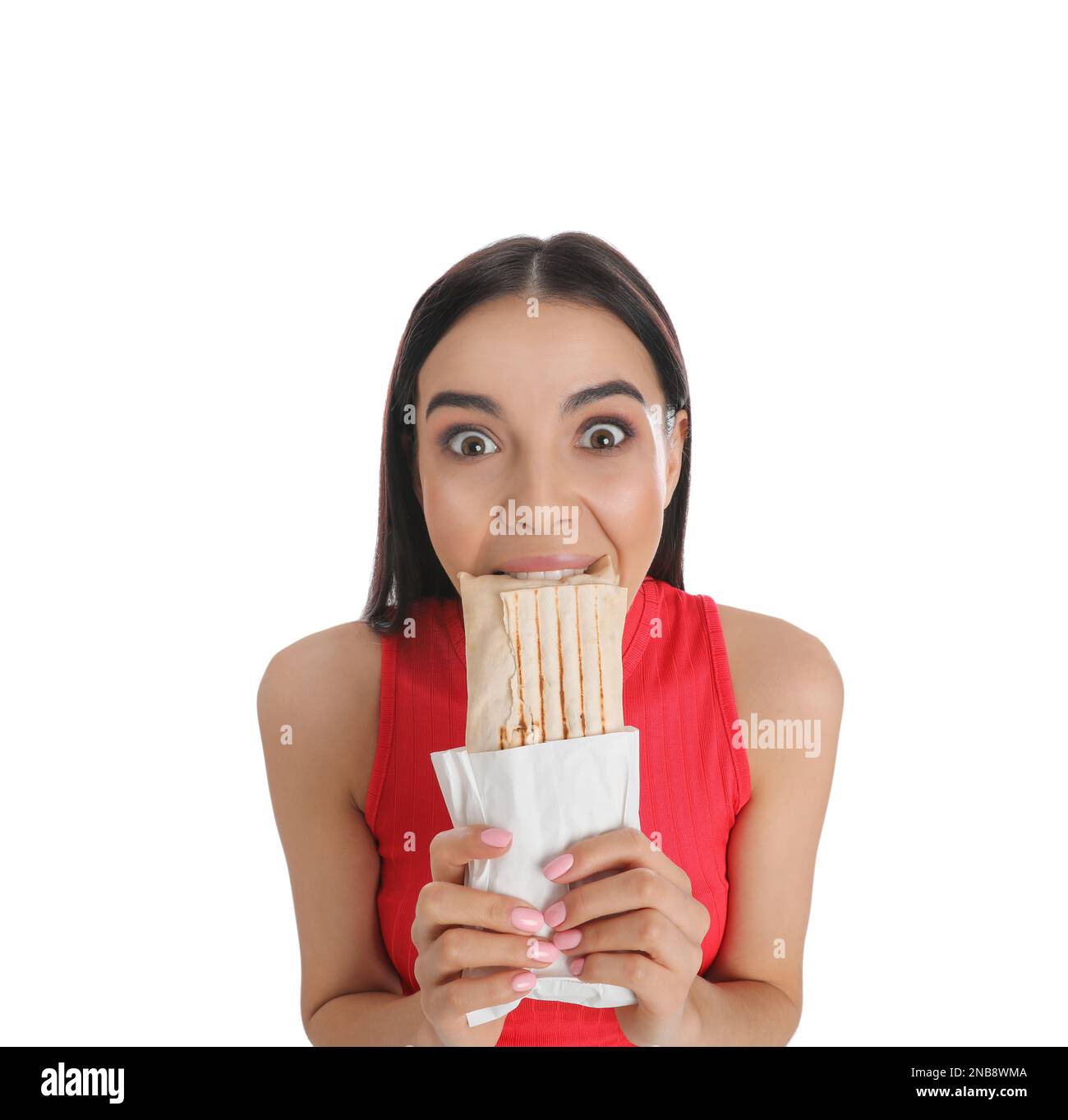 Turkish shawarma young cook hi-res stock photography and images - Alamy