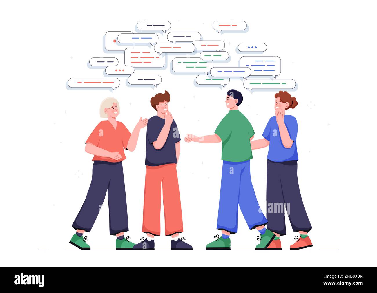 Interpersonal cartoon hi-res stock photography and images - Alamy