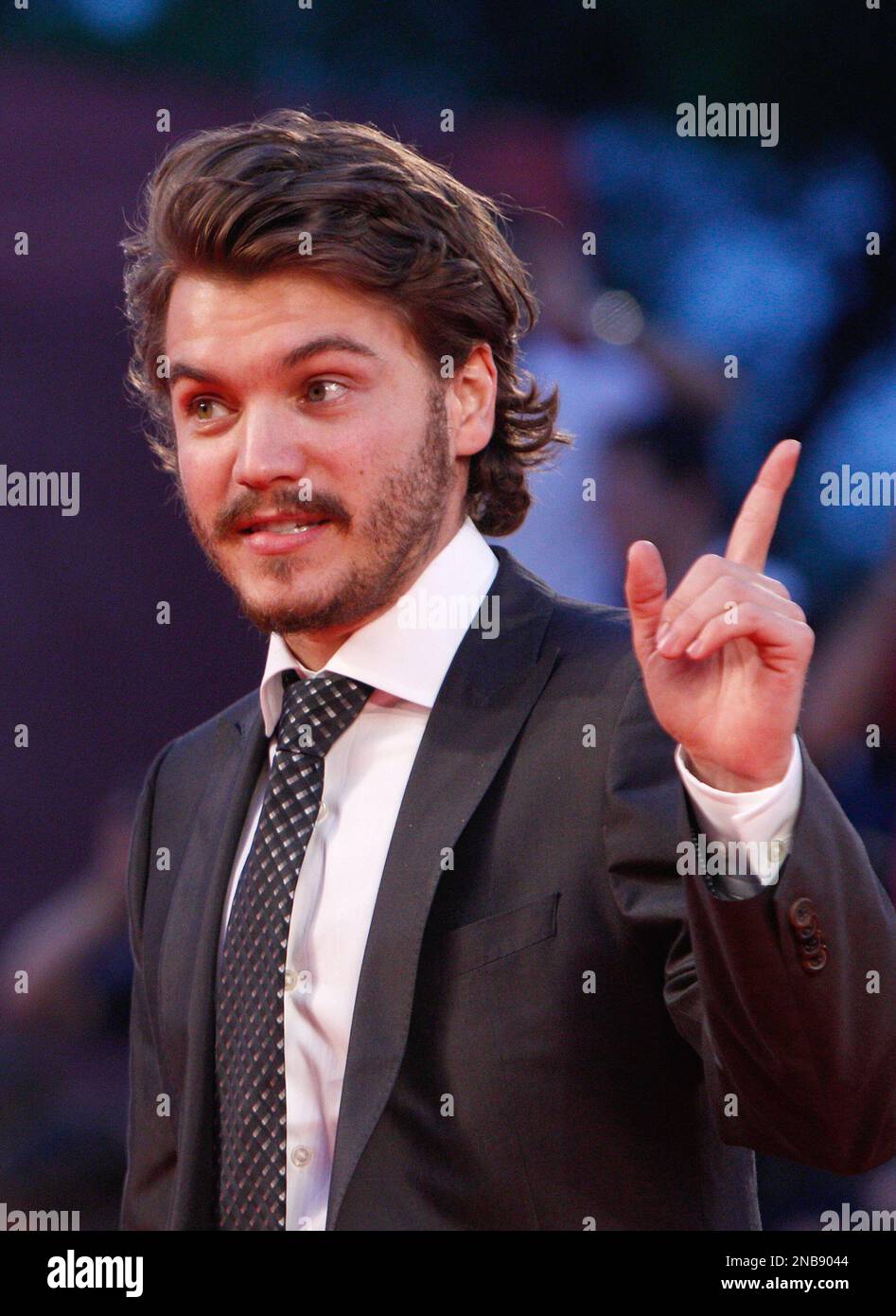 Emile Hirsch arrives for the premiere of the film Killer Joe at the ...