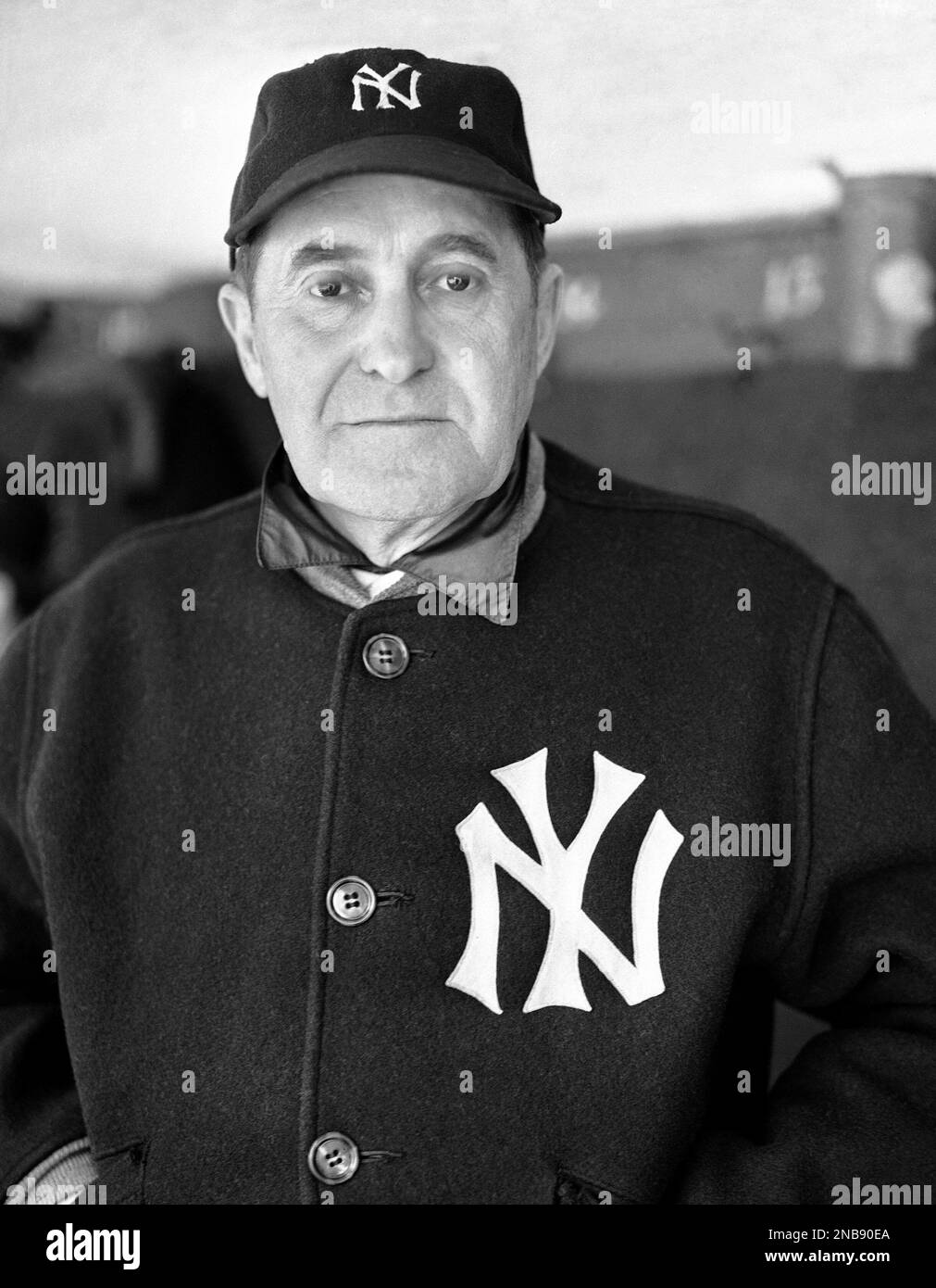 Joe McCarthy, New York Yankee manager on April 11, 1943. (AP Photo ...