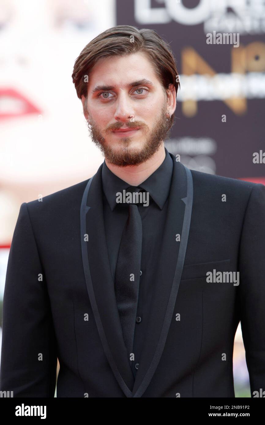 Actor Luca Marinelli arrives for the premiere of the film L'Ultimo ...
