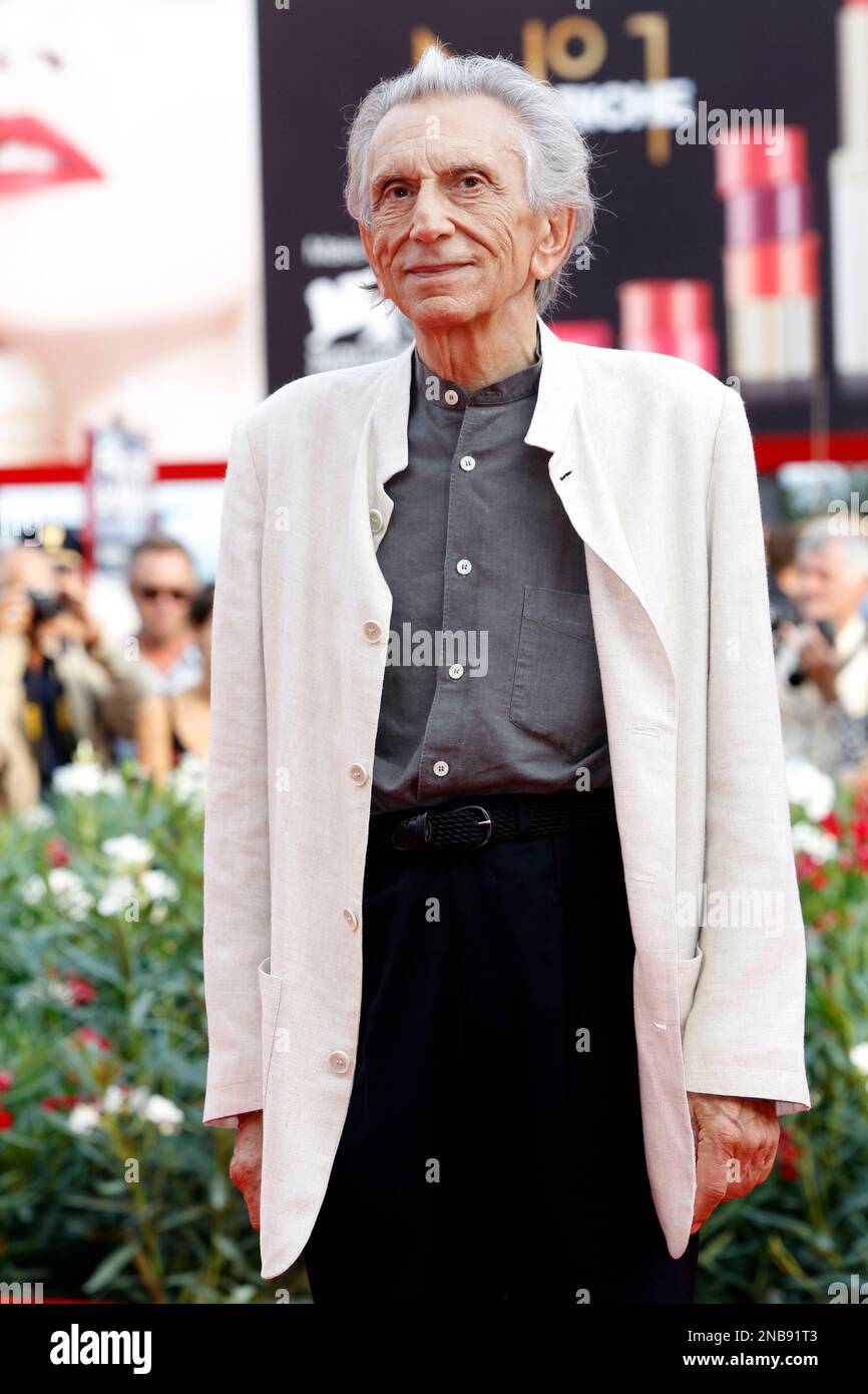 Actor Roberto Herlitzka arrives for the premiere of the film L'Ultimo ...