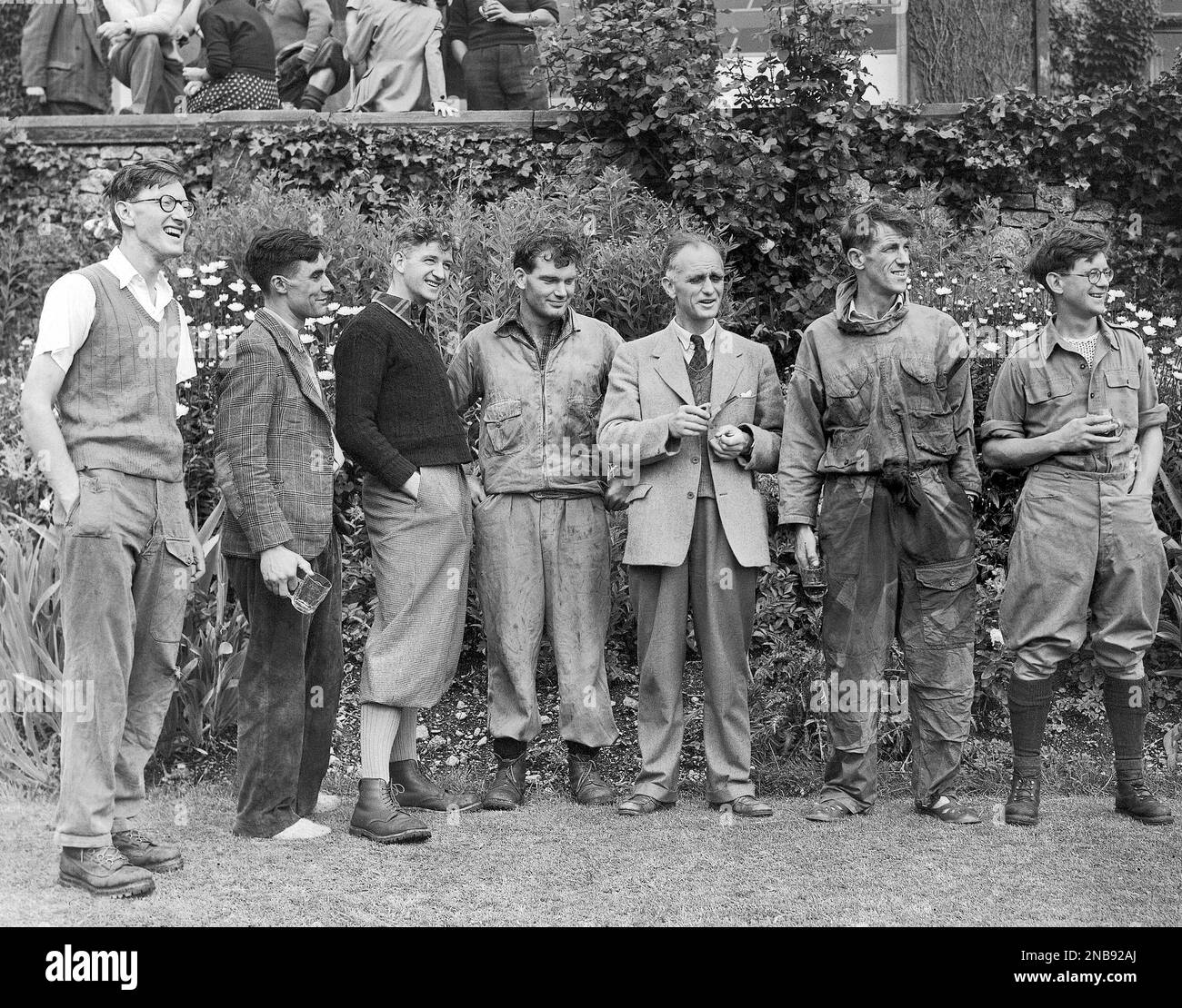 Members of the British Mount Everest Expedition spent the weekend in ...