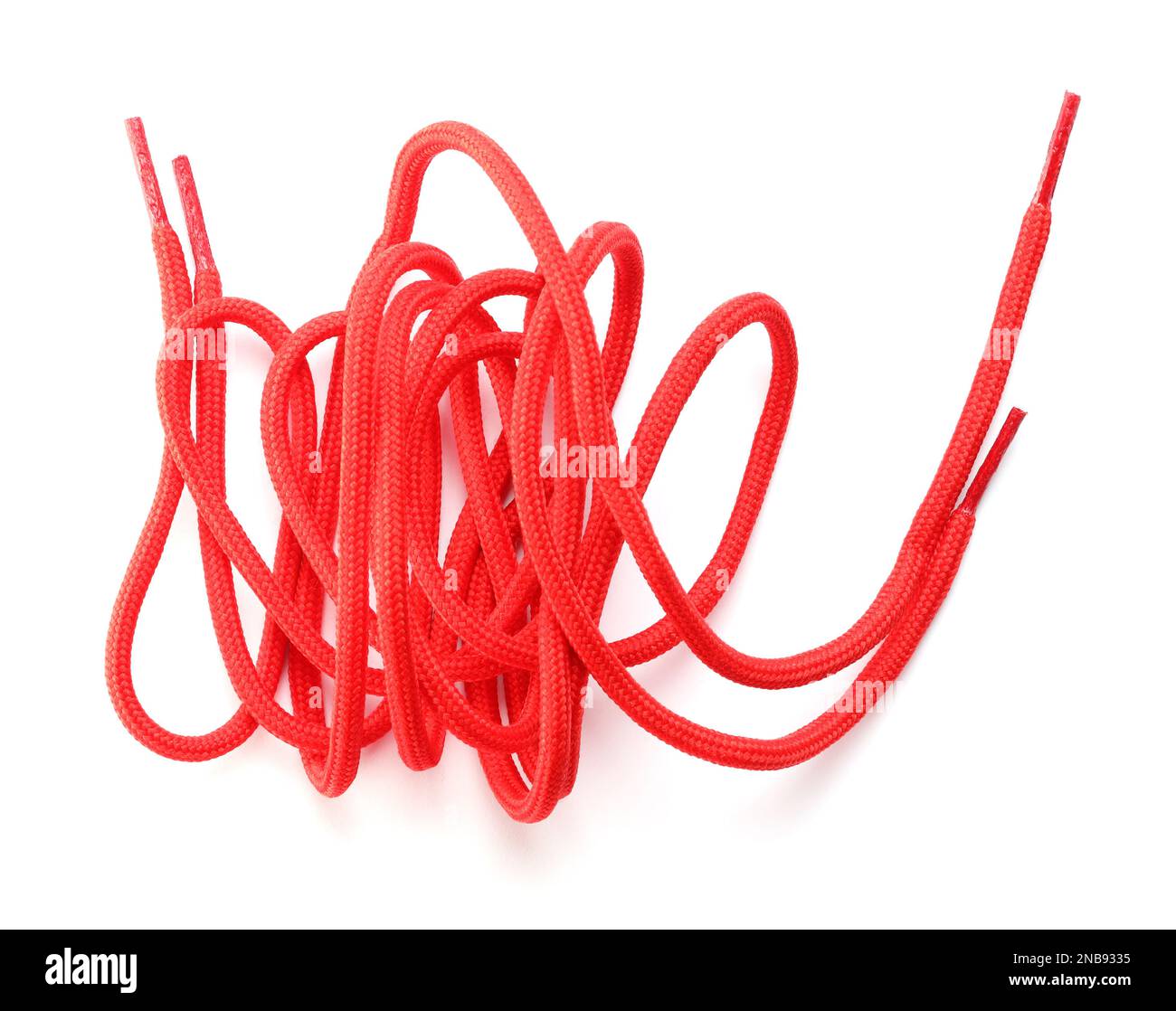 Red shoe laces hi-res stock photography and images - Alamy