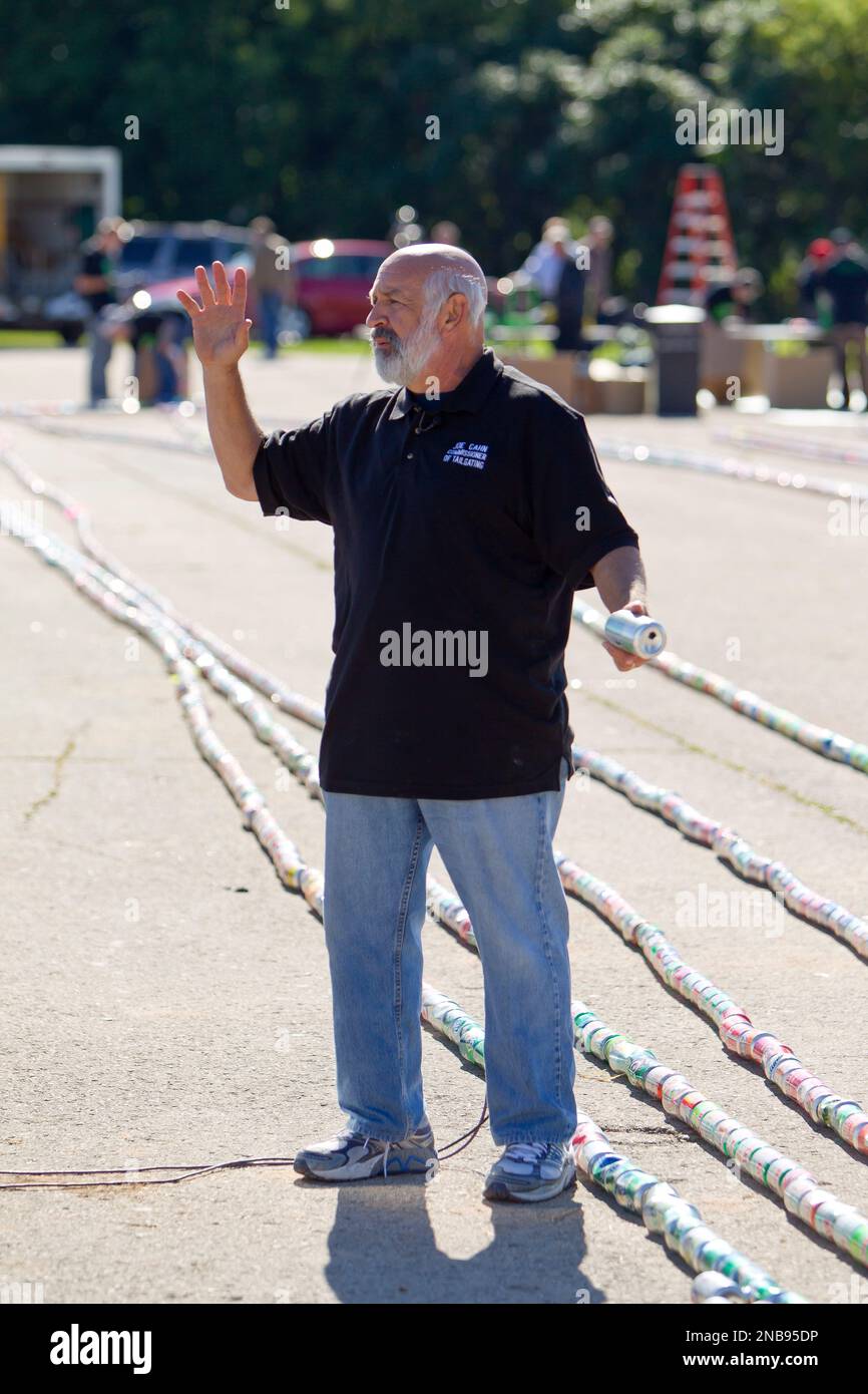 Joe Cahn "The Commissioner of Tailgating" at the Can Crusade to break ...