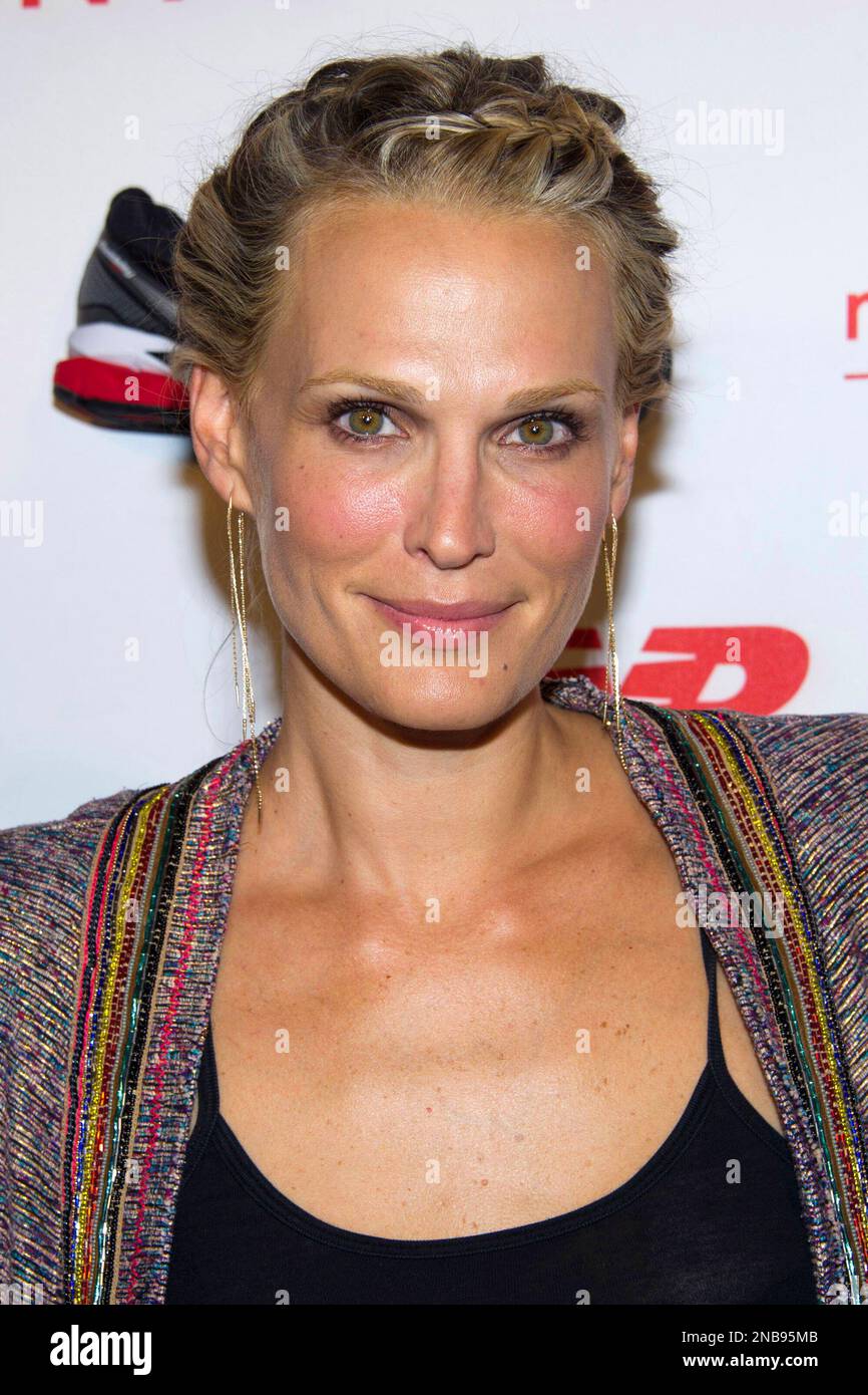 FILE - In this Aug. 10, 2011 file photo, actress and model Molly Sims ...