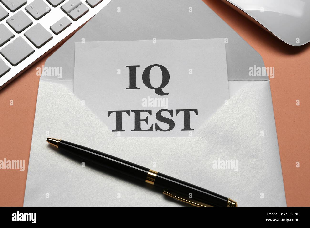 Computer iq test hi-res stock photography and images - Alamy