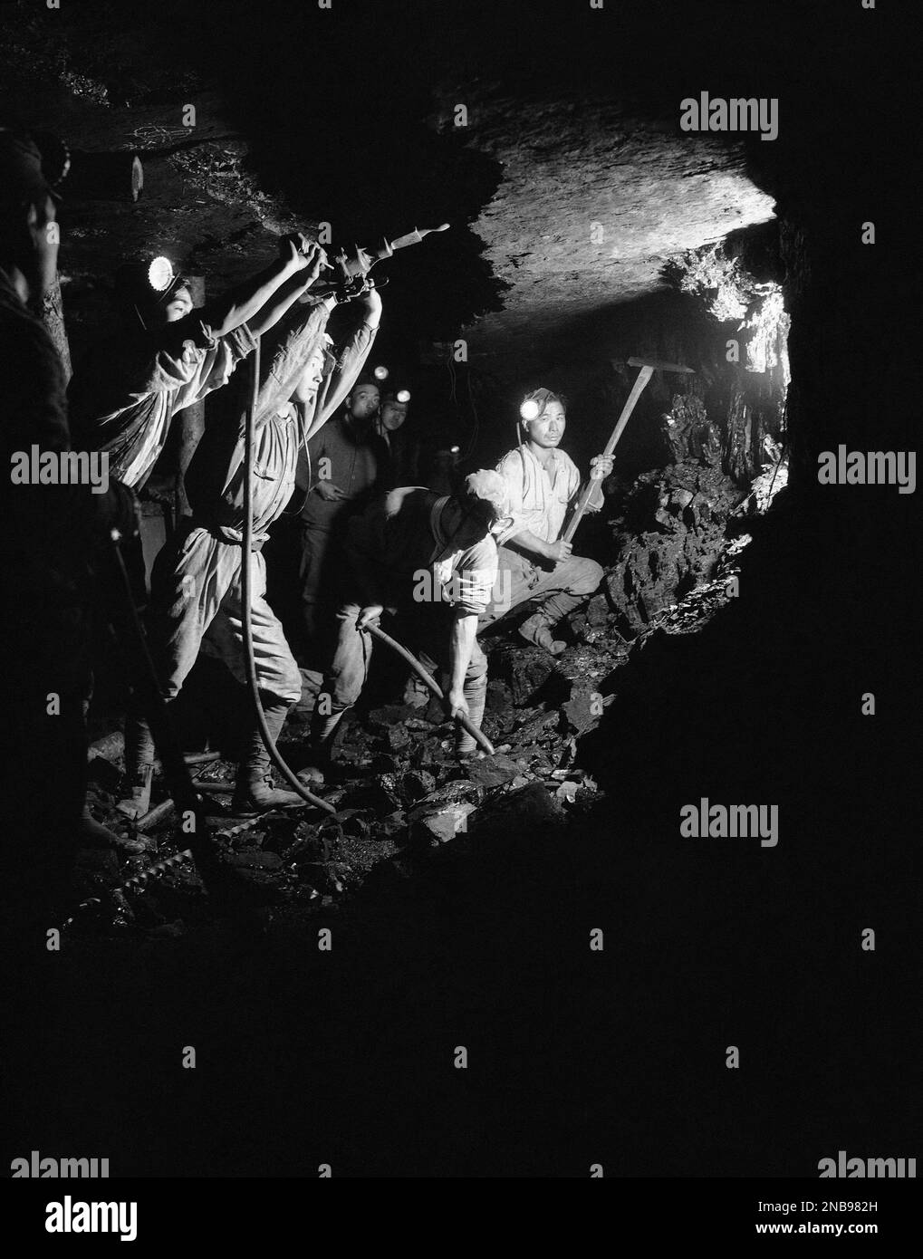 At a coal mine on the island of Hokkaido, Japan’s northern island which ...