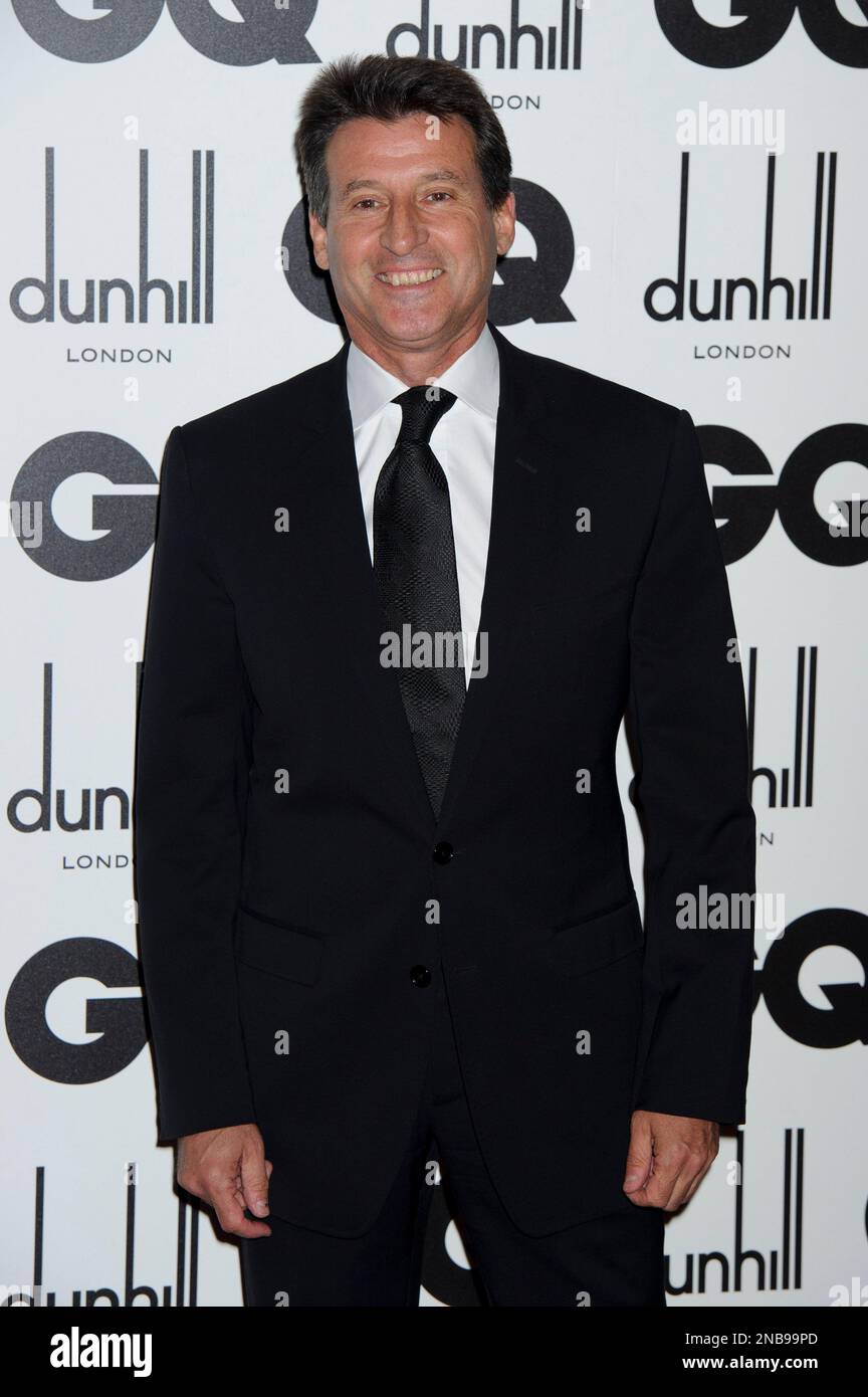 Sebastian Coe arrives for the GQ Men of the Year Awards at a central ...