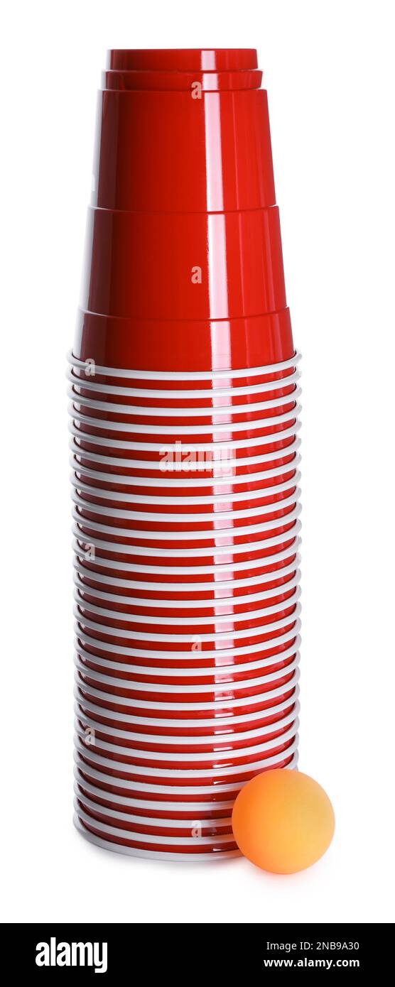 Beer pong at bar Cut Out Stock Images & Pictures - Alamy