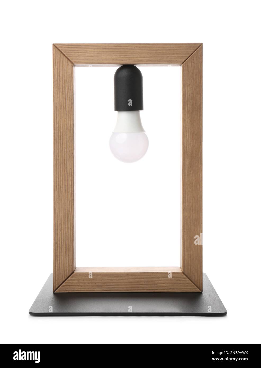 Modern lamp on white background. Idea for interior design Stock Photo ...