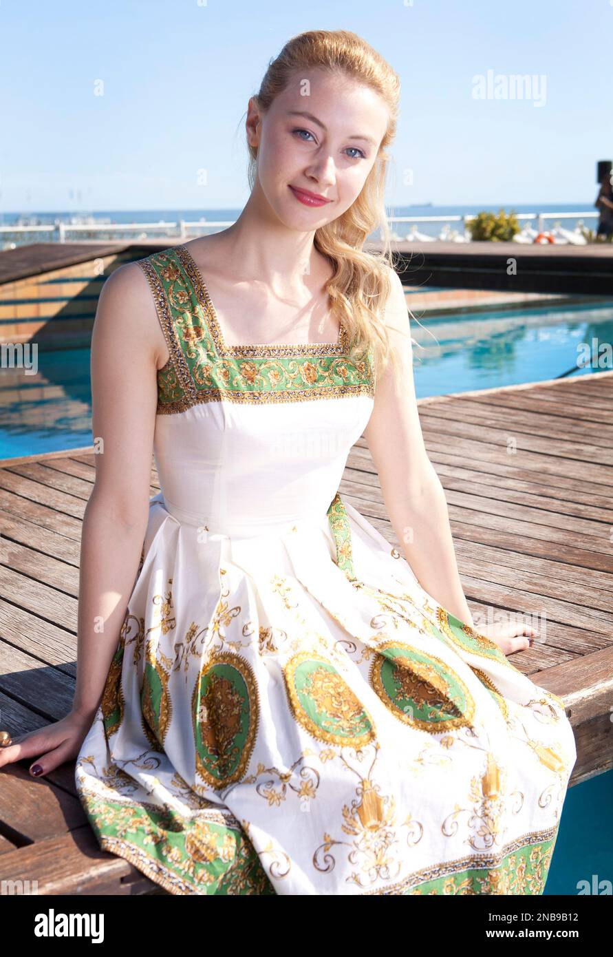 Actress Sarah Gadon poses for portraits after interviews for her film ...