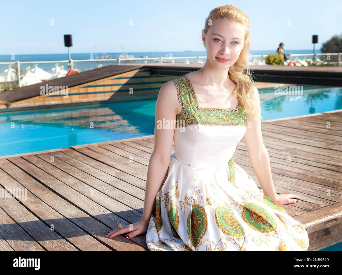 Actress Sarah Gadon poses for portraits after interviews for her film ...