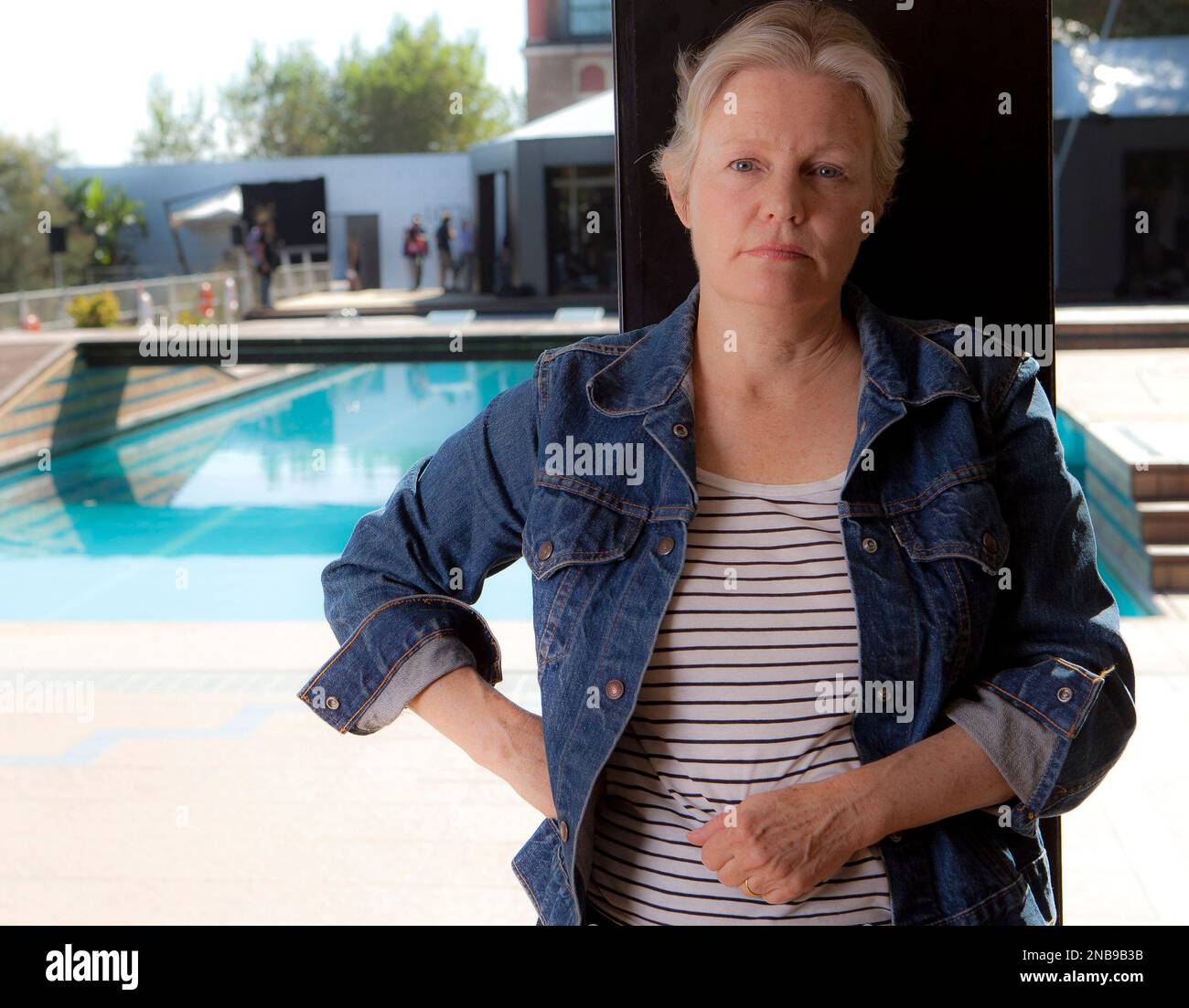 Director Mary Harron poses for portraits after interviews for her film ...