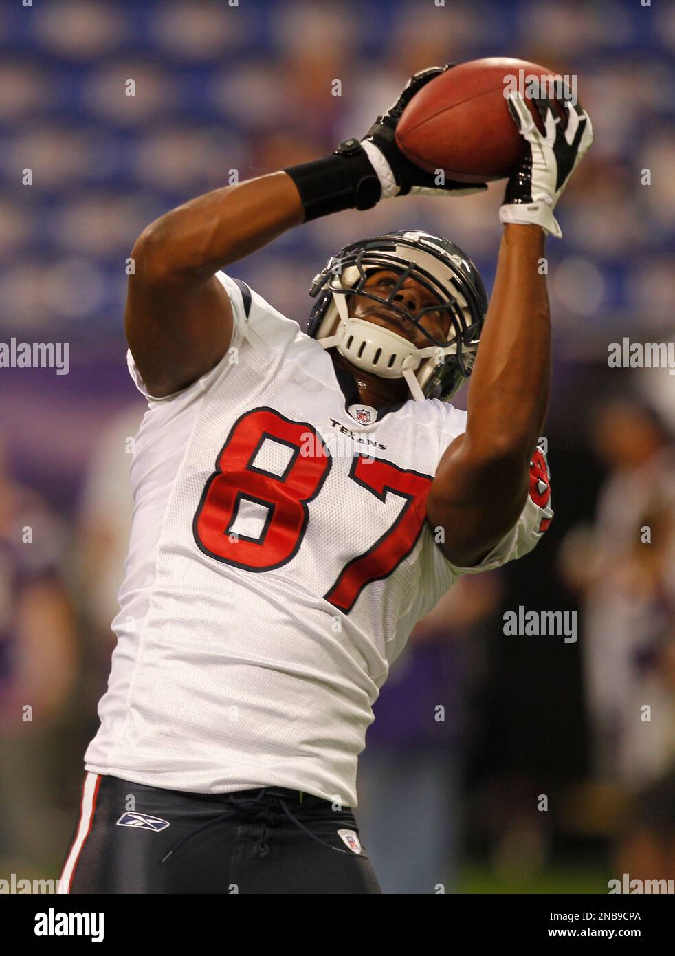 Houston Texans tight end Anthony Hill (87) before an NFL preseason ...