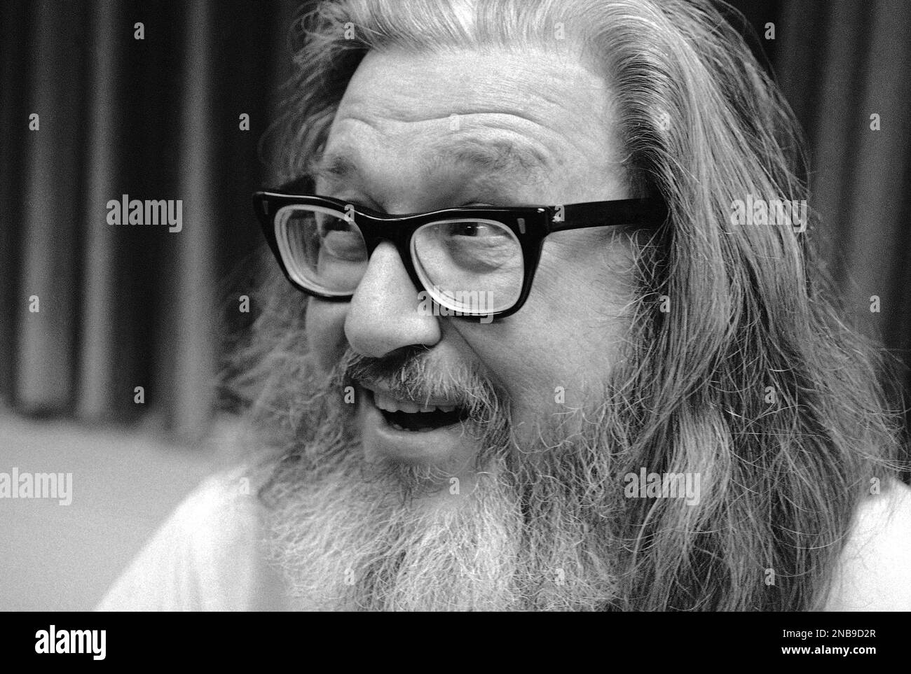 William Gaines publisher of MAD magazine in 1970. Location unknown. (AP ...