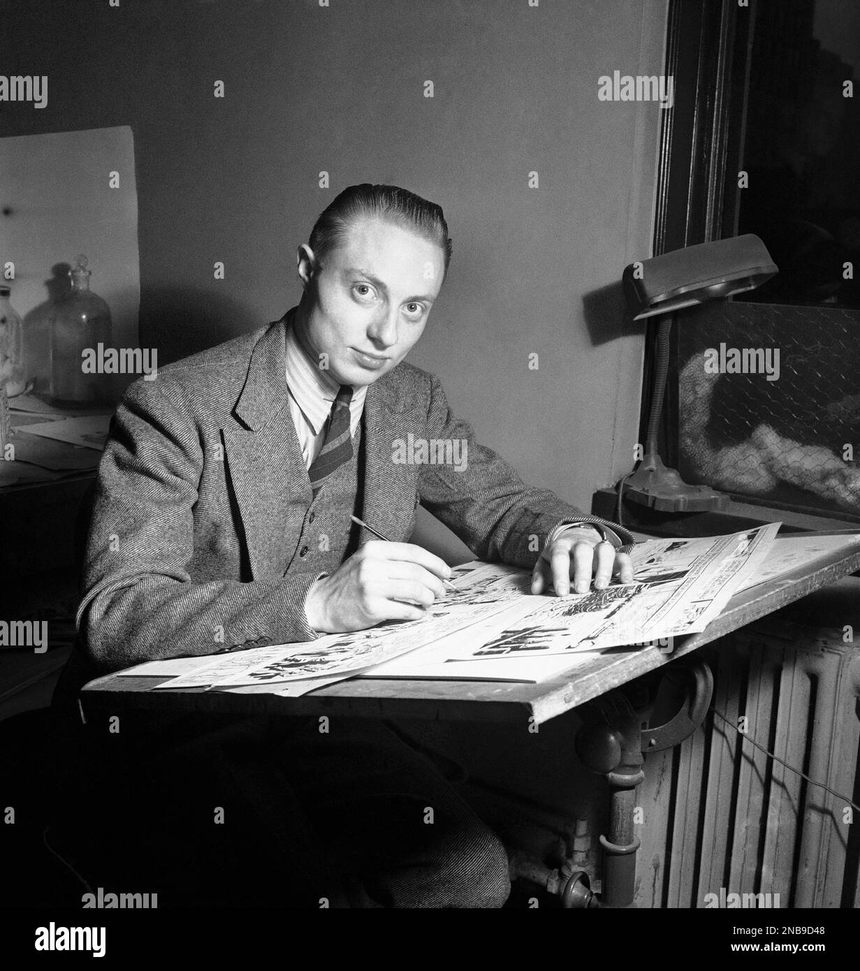 Bert Christman, former Associated Press cartoonist and artist of the ...