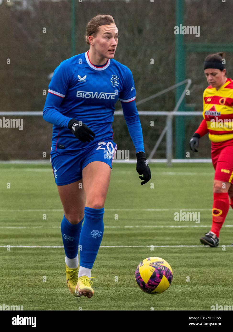 Female scottish football fans hi-res stock photography and images - Alamy