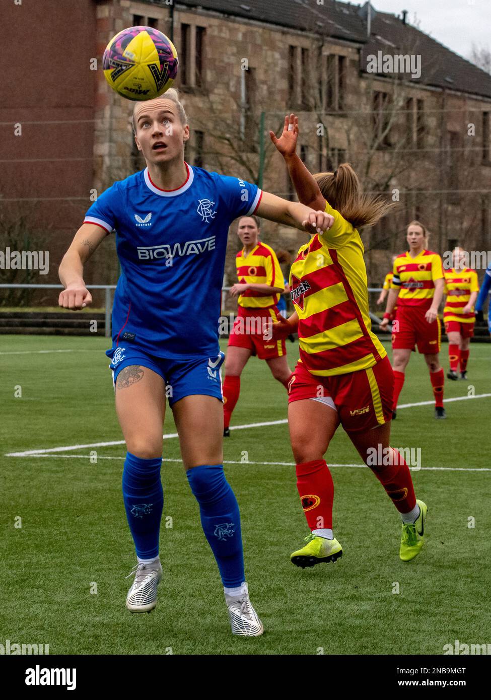 Female scottish football fans hi-res stock photography and images - Alamy
