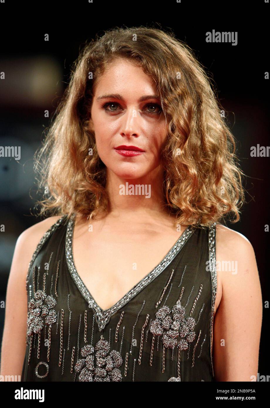 Actress Ariane Labed arrives for the premiere of the movie Alpis (Alps ...