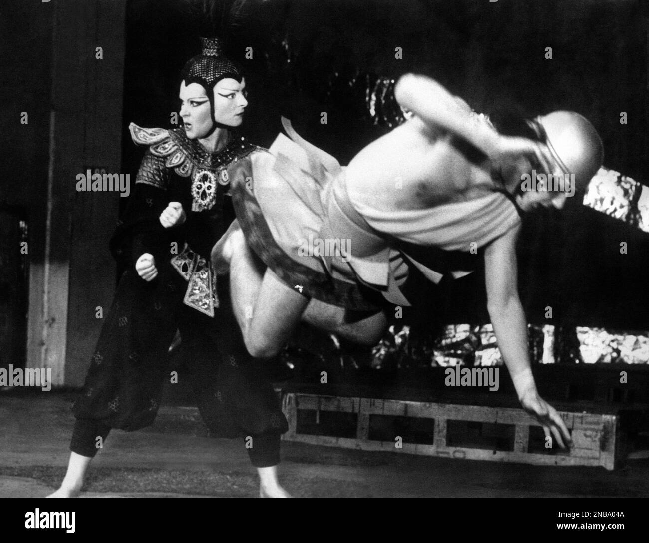 Actress Rosel Zech, portraying the title role in Calderon’s “The Grand ...