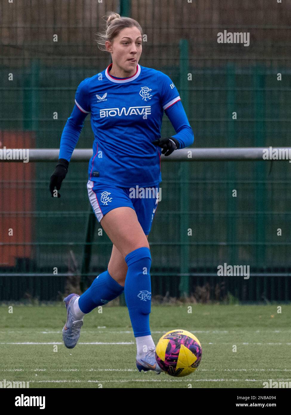Female scottish football fans hi-res stock photography and images - Alamy