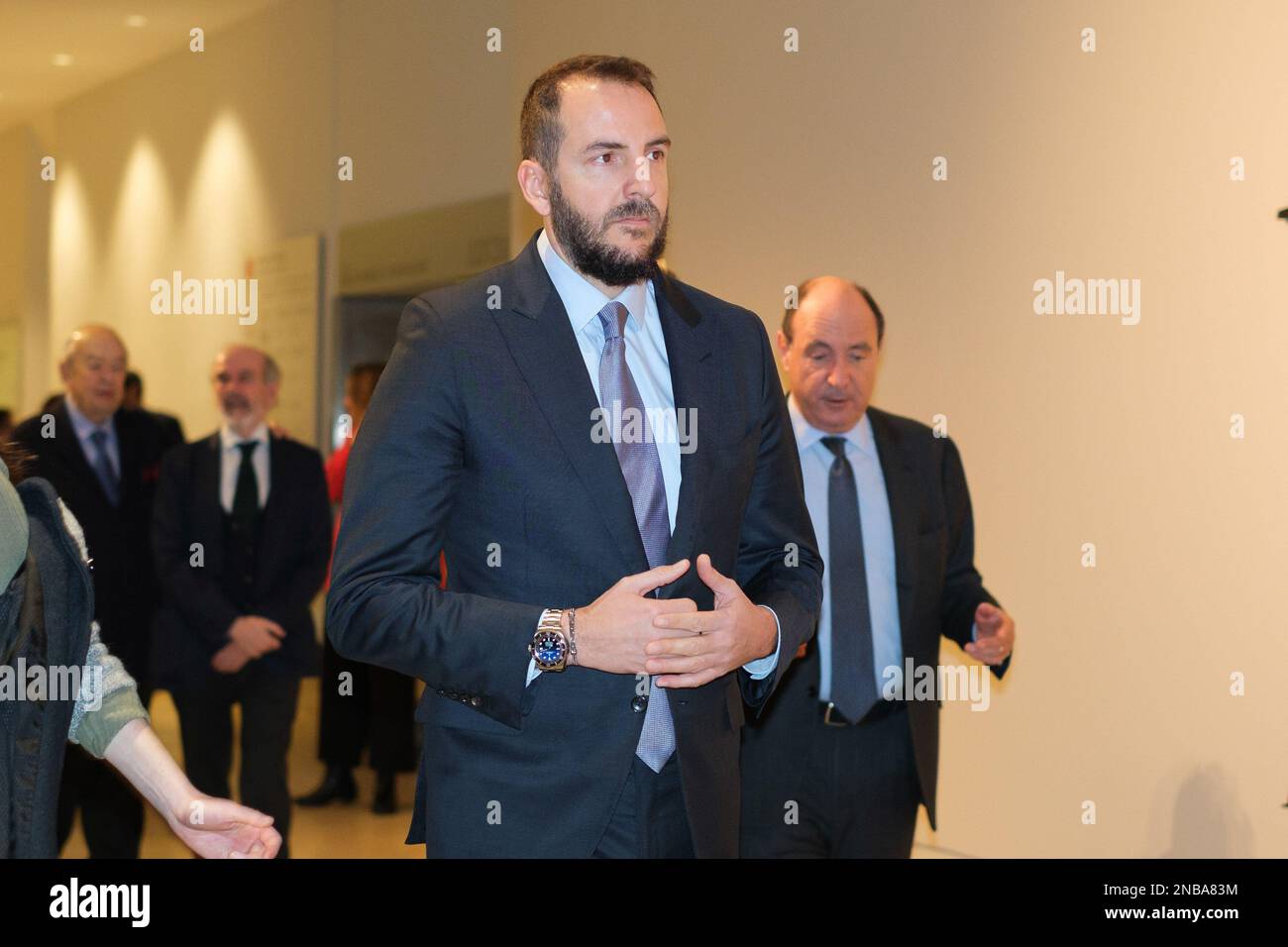 Madrid, Spain. 13th Feb, 2023. Alejandro Borja Thyssen-Bornemisza ...